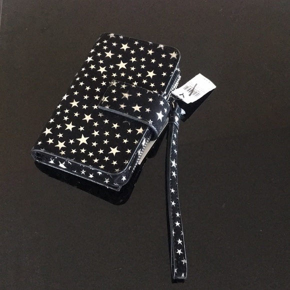 Express | Bags | Metallic Star Phone Case And Wallet | Poshmark